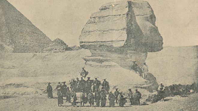 Japanese-Mission-Samurai-Sphinx-Egypt-1864 | - Japaaan